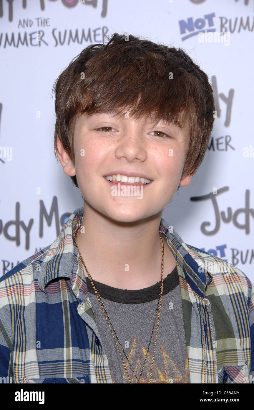 Greyson Chance at arrivals for JUDY MOODY AND THE NOT BUMMER SUMMER ...
