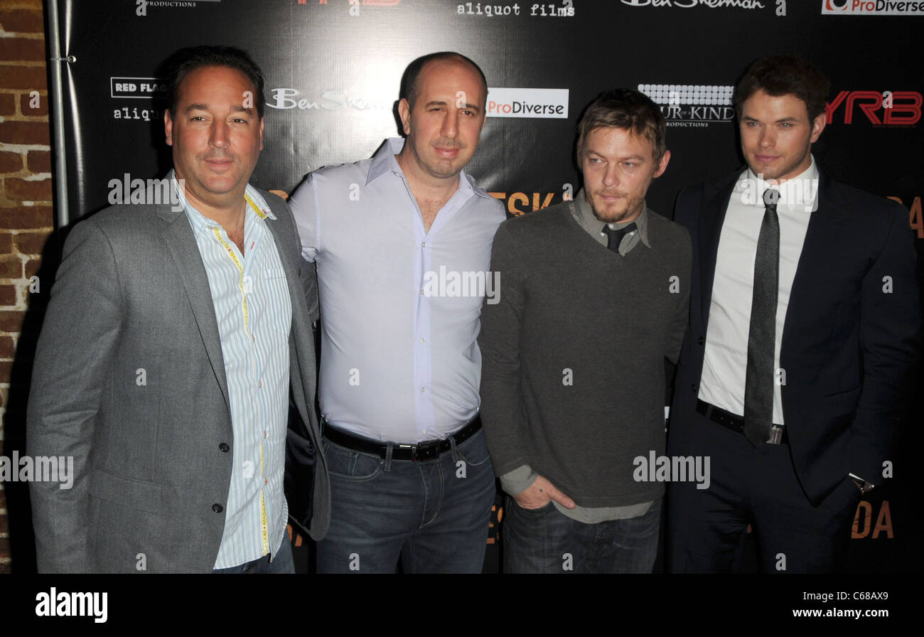 Ron Stein, Josh Sternfeld, Norman Reedus, Kellan Lutz at arrivals for ...