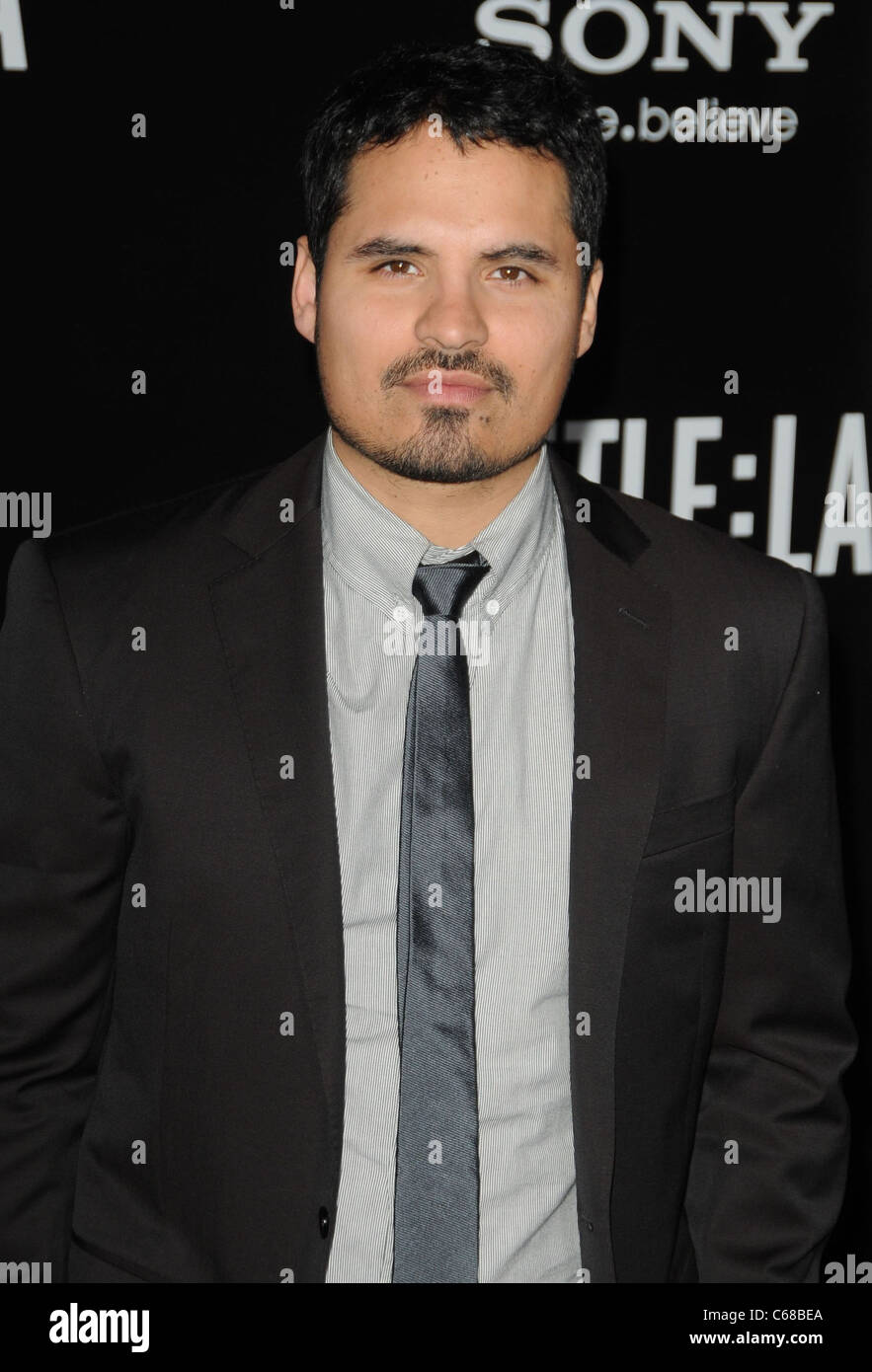 Michael Pena at arrivals for BATTLE: LOS ANGELES Premiere, Regency ...