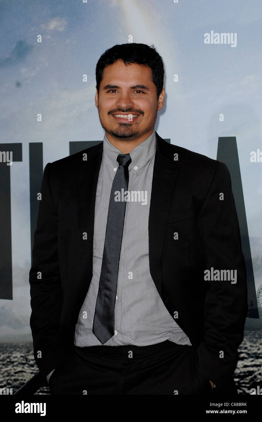 Michael Pena at arrivals for BATTLE: LOS ANGELES Premiere, Regency ...