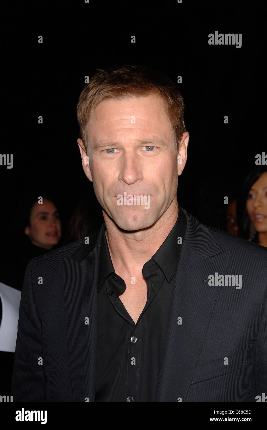 Aaron Eckhart at arrivals for BATTLE: LOS ANGELES Premiere, Regency ...