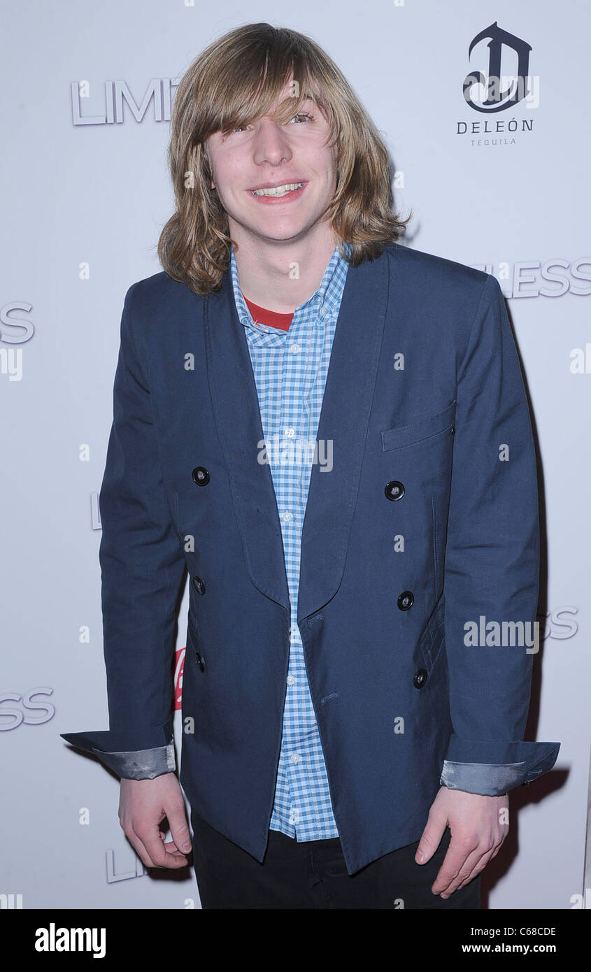 Danny Flaherty at arrivals for LIMITLESS Premiere, Regal Union Square ...