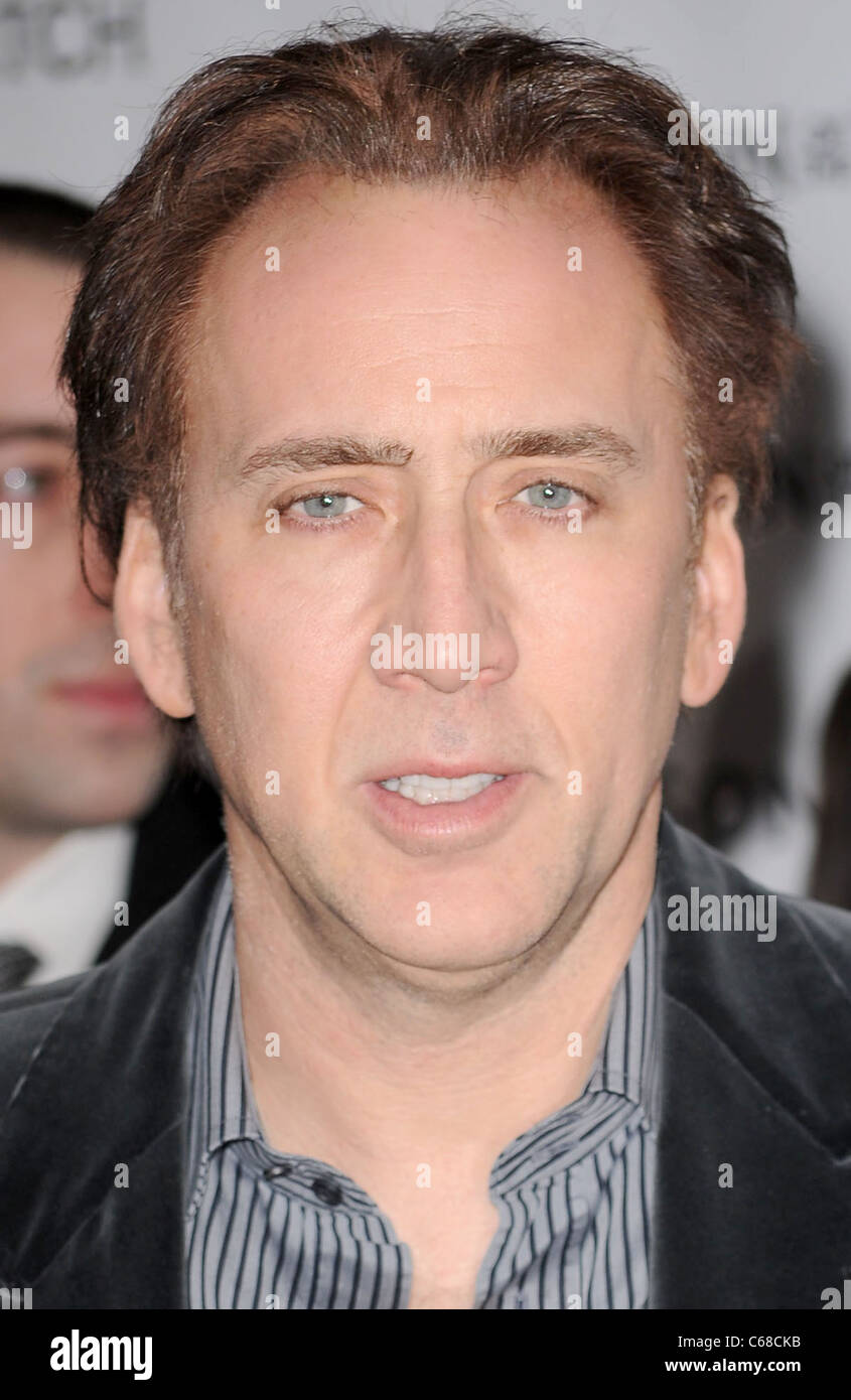 Nicolas Cage at arrivals for SEASON OF THE WITCH Premiere, AMC Loews ...