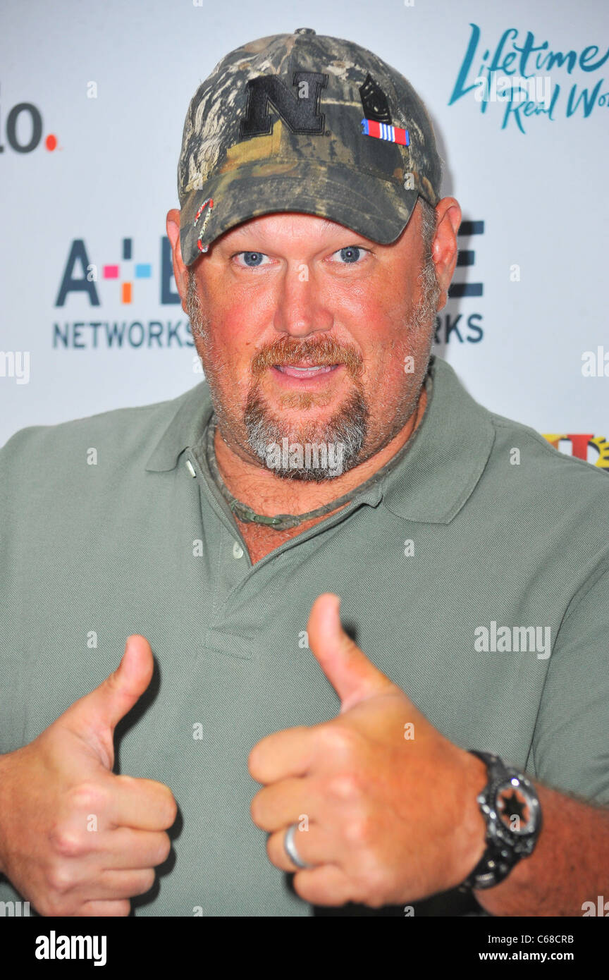 Daniel Whitney (Larry the Cable Guy) at arrivals for A&E Television ...
