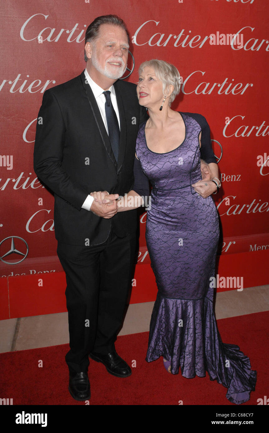 Taylor Hackford, Helen Mirren at arrivals for 22nd Annual Palm Springs ...
