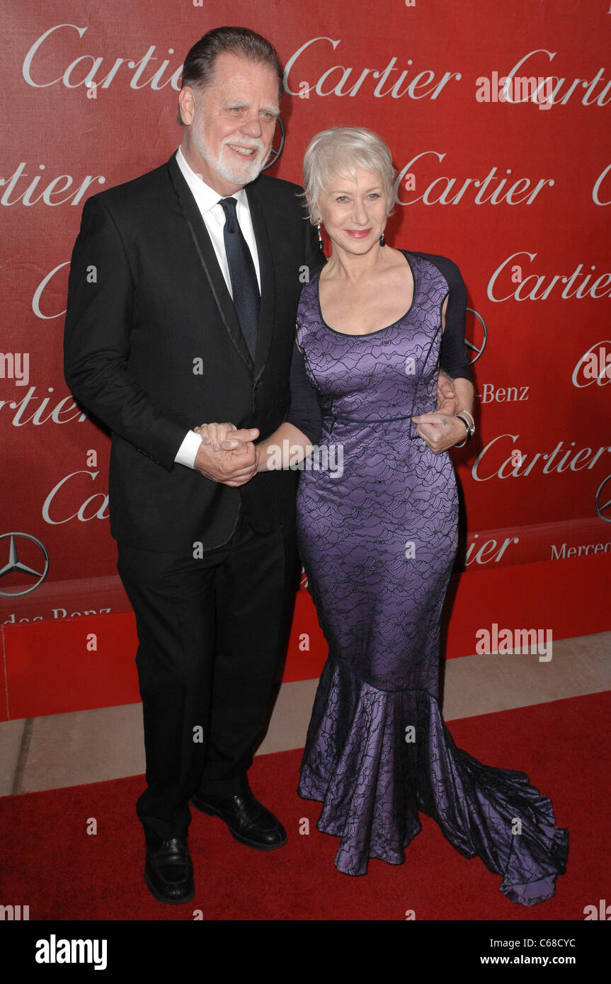 Taylor Hackford, Helen Mirren at arrivals for 22nd Annual Palm Springs ...
