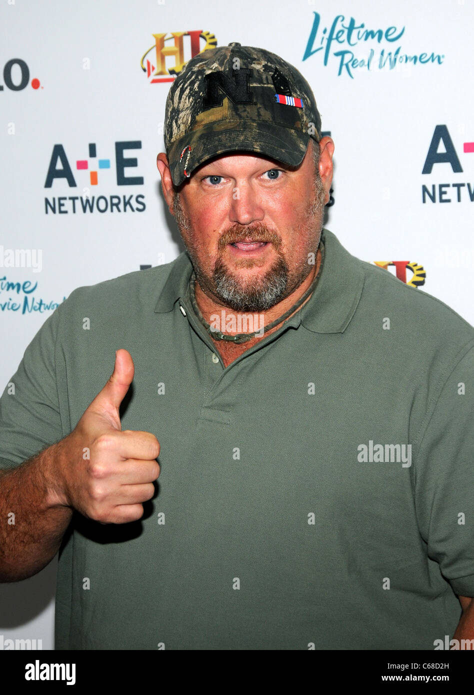 Daniel Whitney, Larry the Cable Guy at arrivals for A&E Television ...