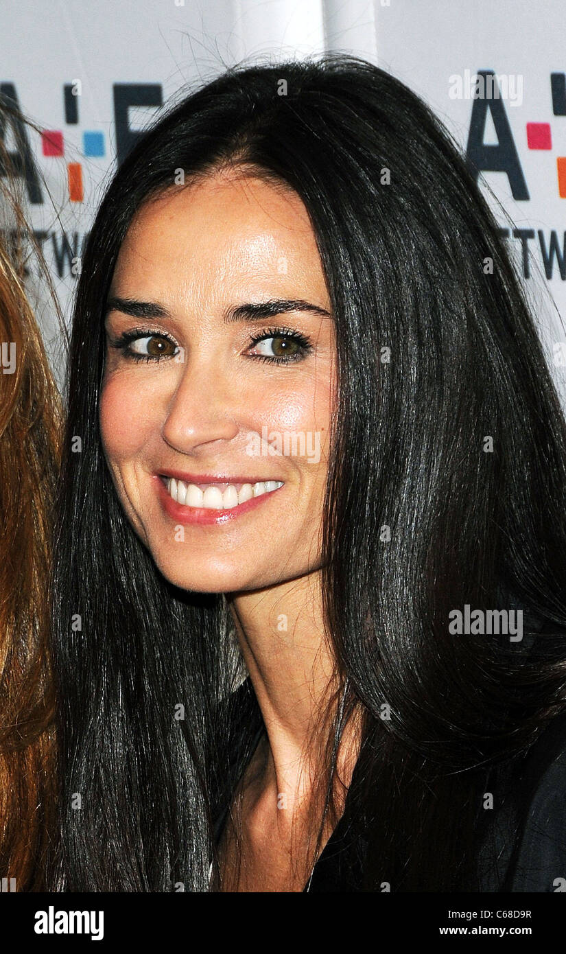 Demi Moore at arrivals for A&E Television Networks (AETN) 2011 Upfront ...
