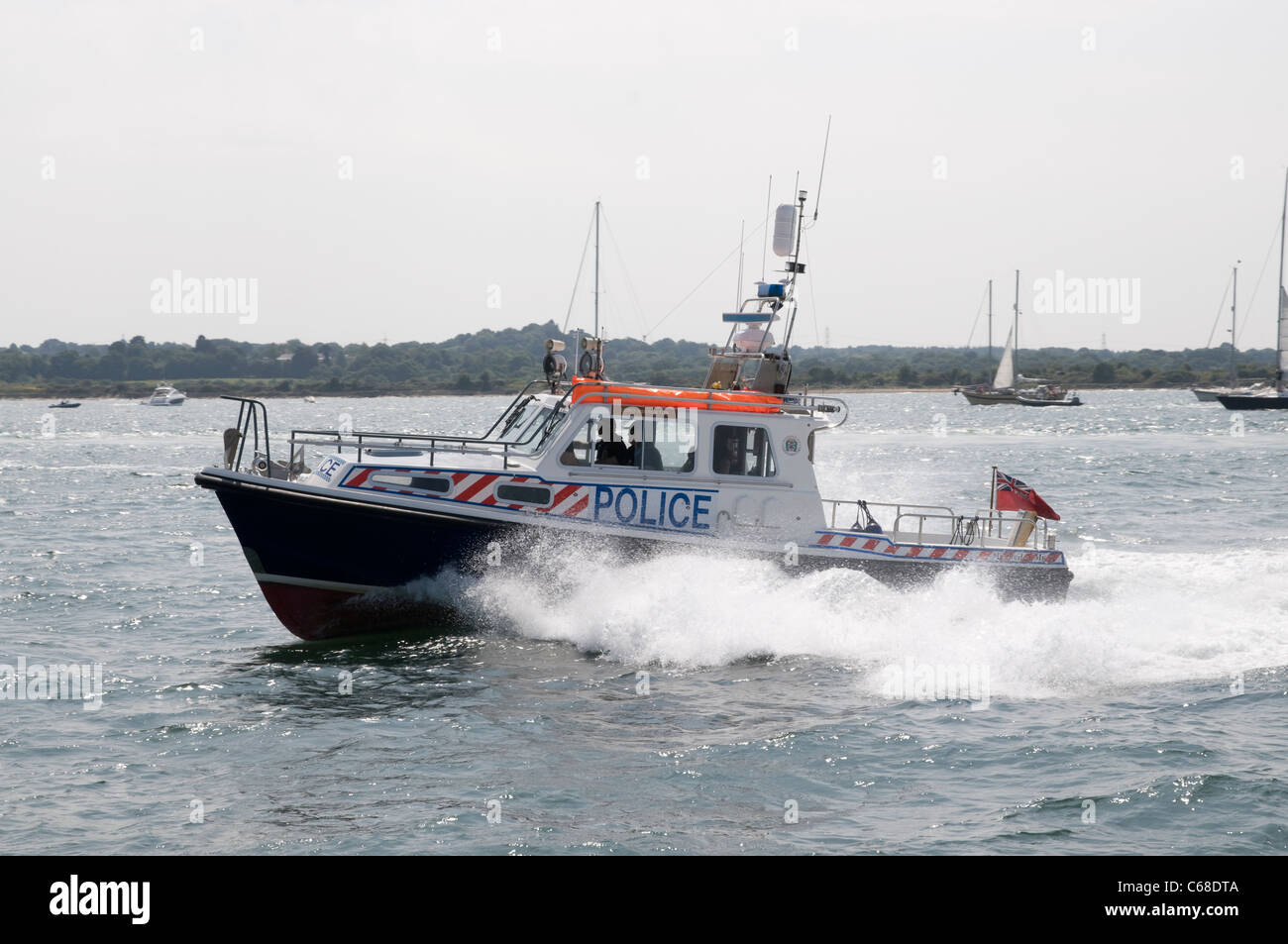 police patrol boat lord ashburton at southampton docks Stock Photo - Alamy