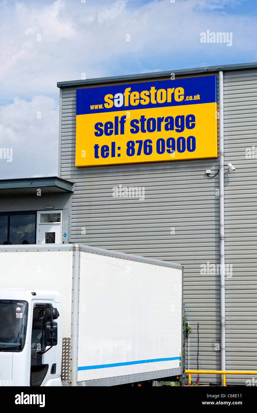 Exterior of a branch of Safestore Stock Photo - Alamy