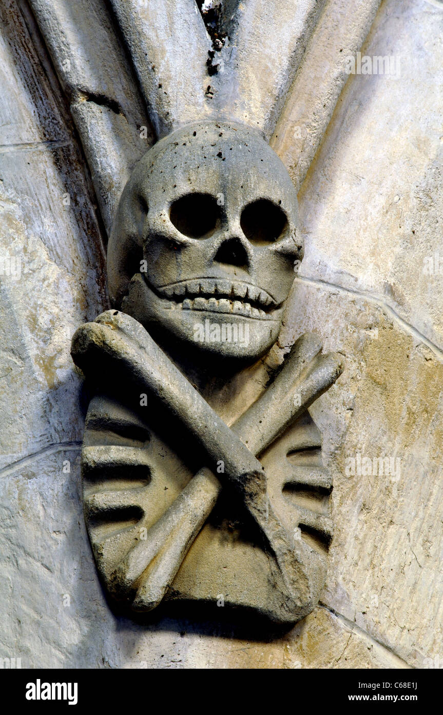 Carved corbel in All Saints Church, Beeby, Leicestershire, England, UK ...