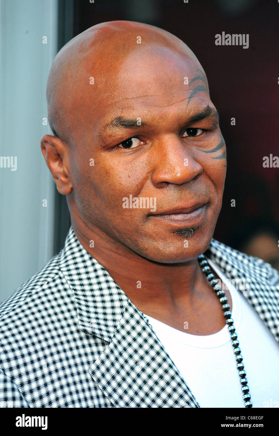 Mike Tyson at arrivals for ESPN Films' One Night In Vegas Premiere ...