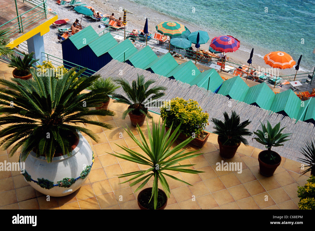 Marina Piccola Capri Italy Stock Photo - Alamy