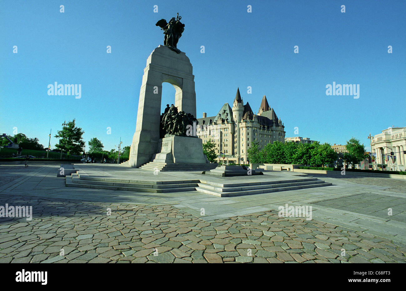 Canada. The National War Memorial, Ottawa, Ontario, Canada. The Memorial also known as the ...