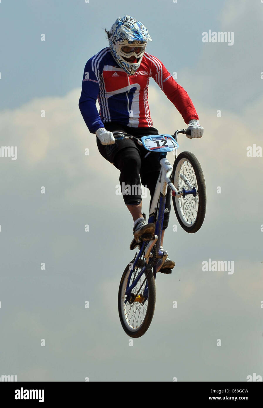 Shanaze Reade (GBR). UCI BMX Supercross World Cup. Part of the London ...