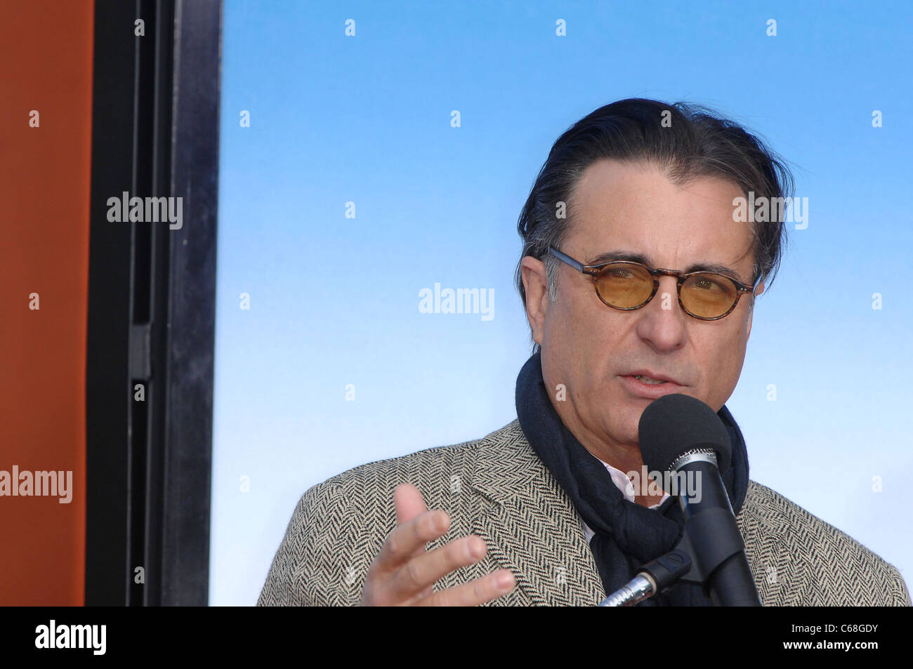 Andy Garcia at a public appearance for Robert Duvall Hand- and ...
