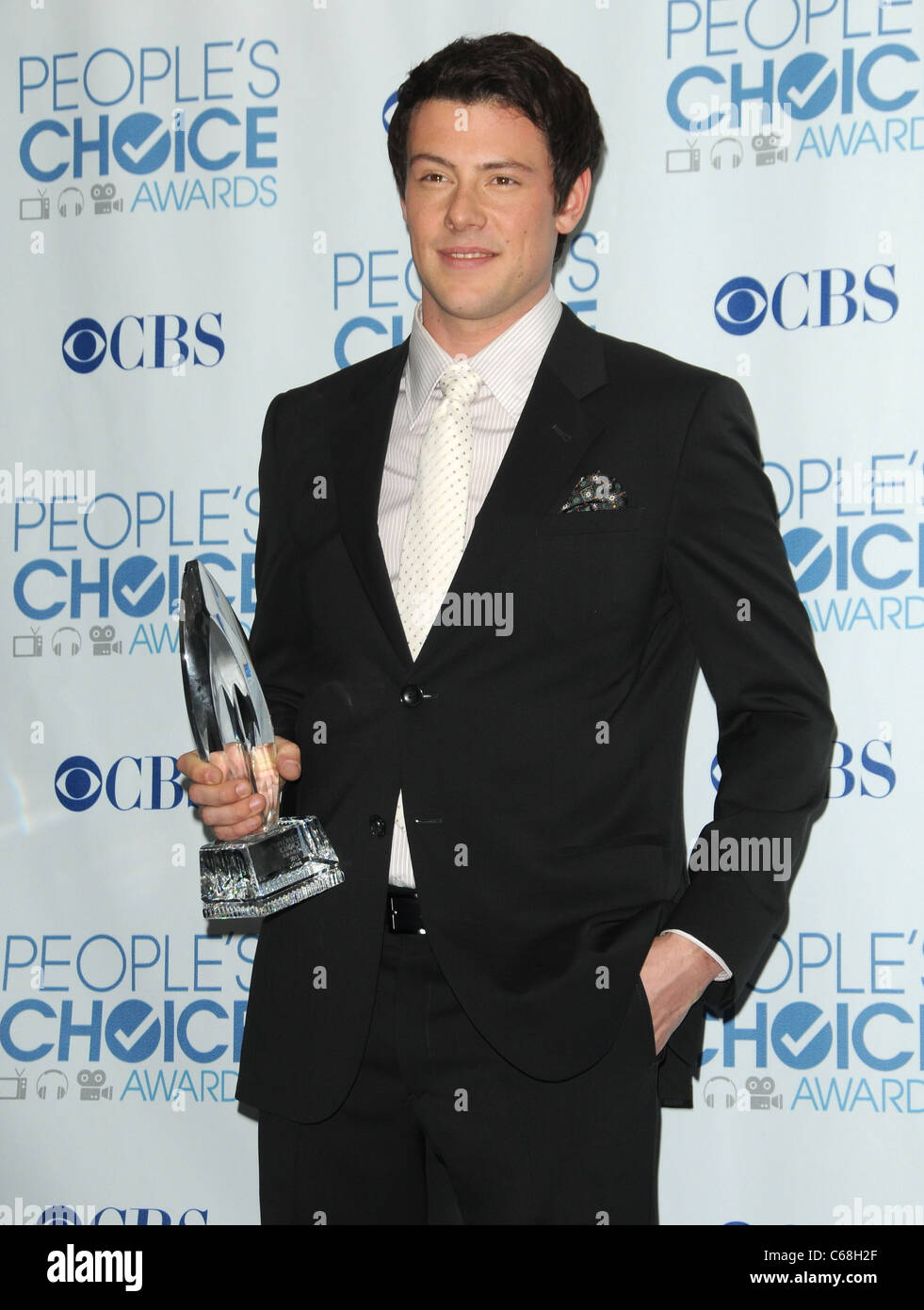 Cory Monteith in the press room for People's Choice Awards 2011 - PRESS ...