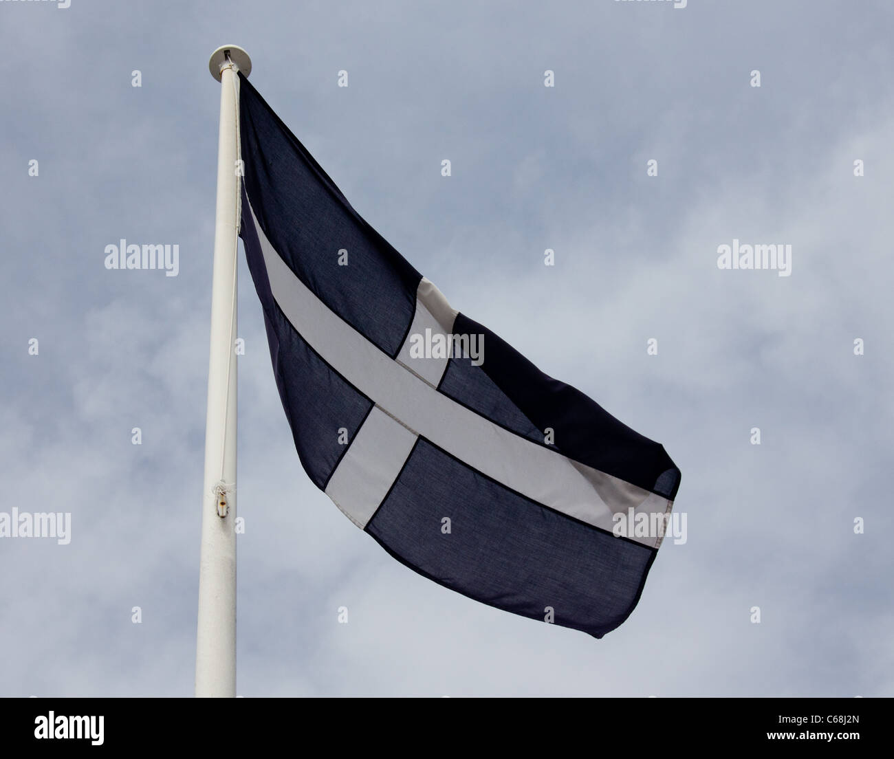 Cornwall flag banner hi-res stock photography and images - Alamy