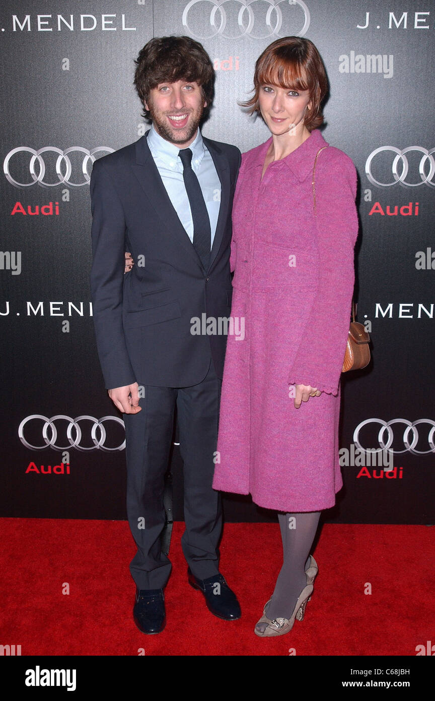 Simon helberg and wife hi-res stock photography and images - Alamy