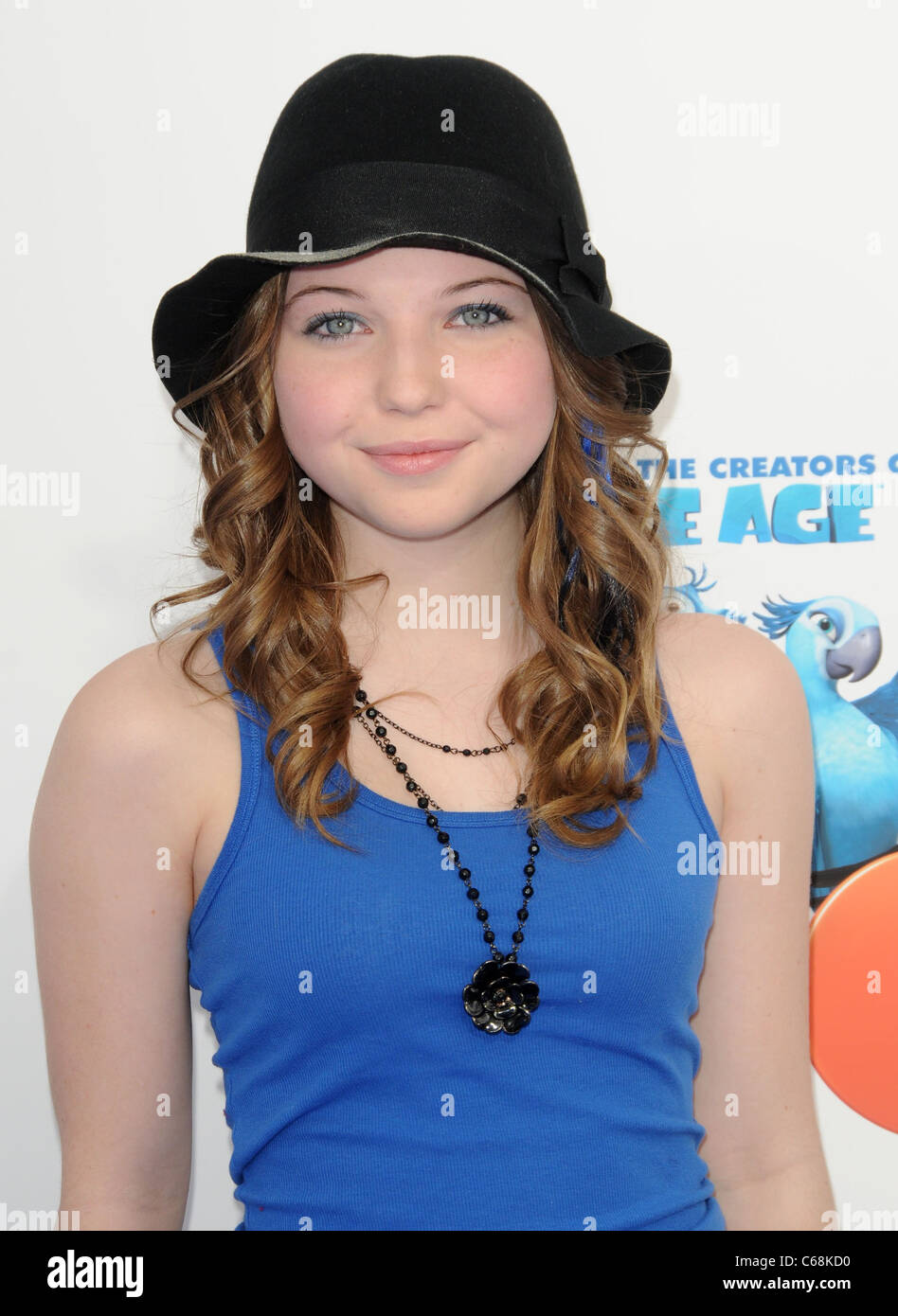 Sammi Hanratty at arrivals for RIO Premiere, Grauman's Chinese Theatre ...