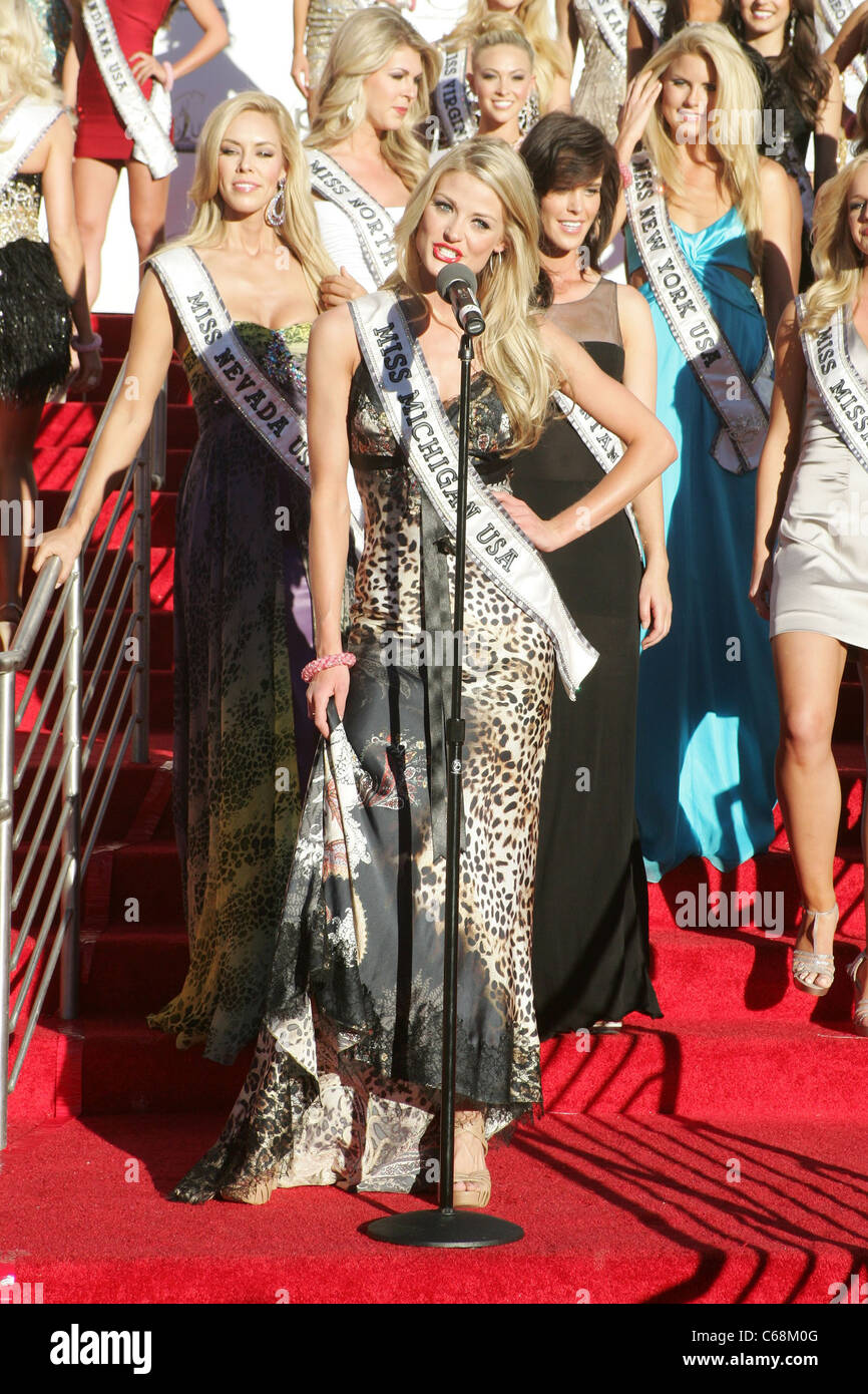 Miss Michigan USA, Channing Pierce at arrivals for Welcome Party for ...