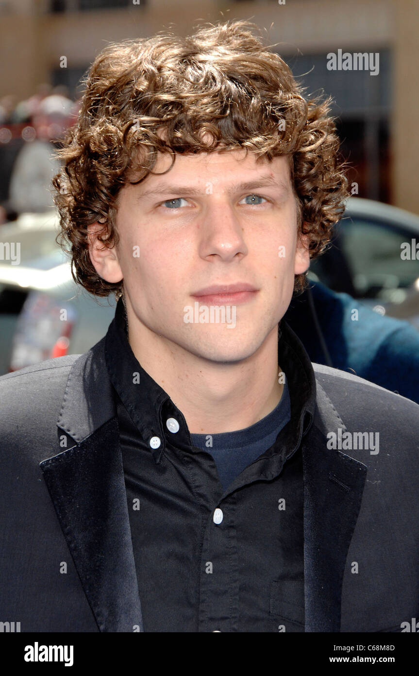 Jesse Eisenberg at arrivals for RIO Premiere, Grauman's Chinese Theatre ...