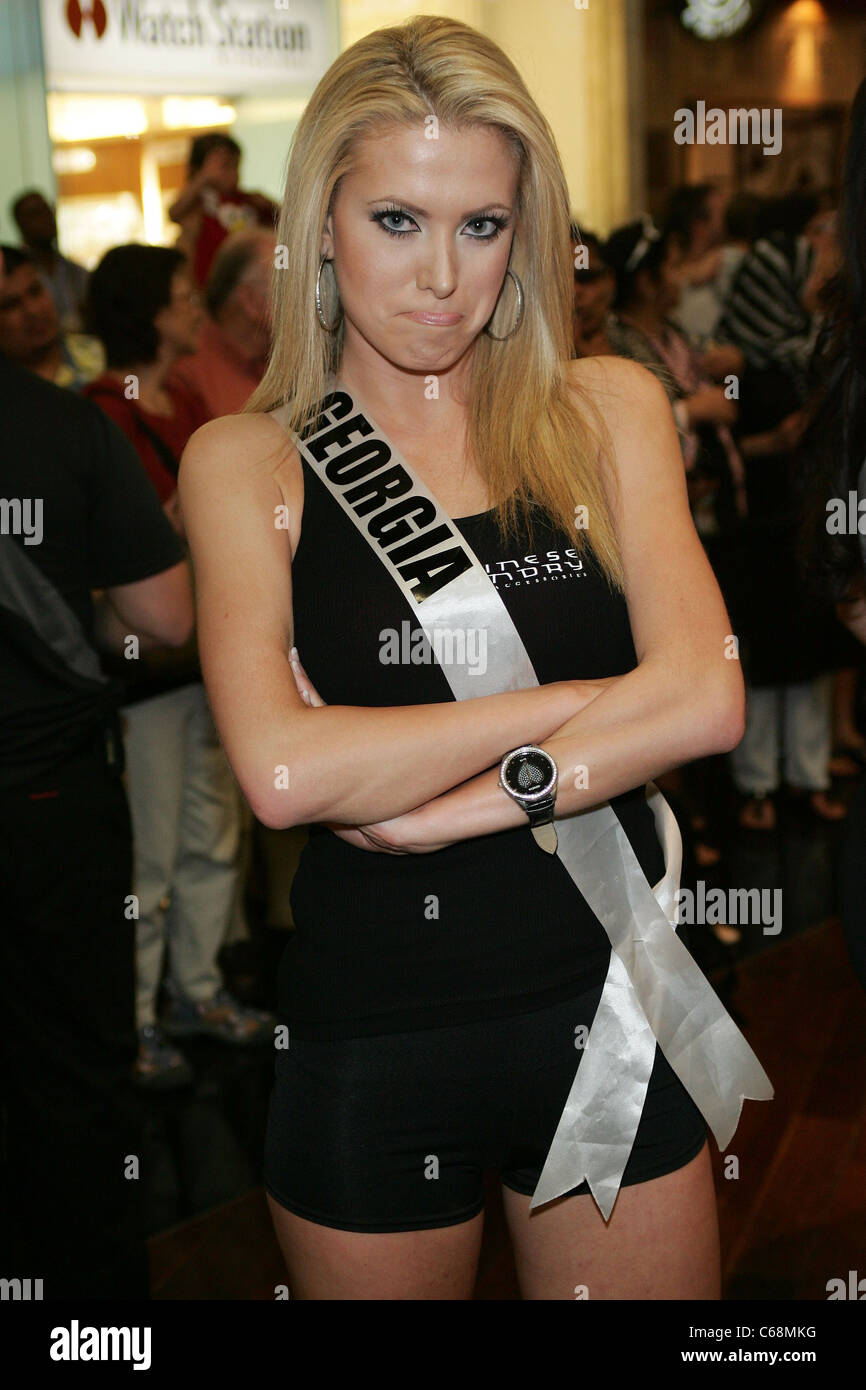 Miss Georgia USA, Kaylin Reque in attendance for Miss USA Chinese ...