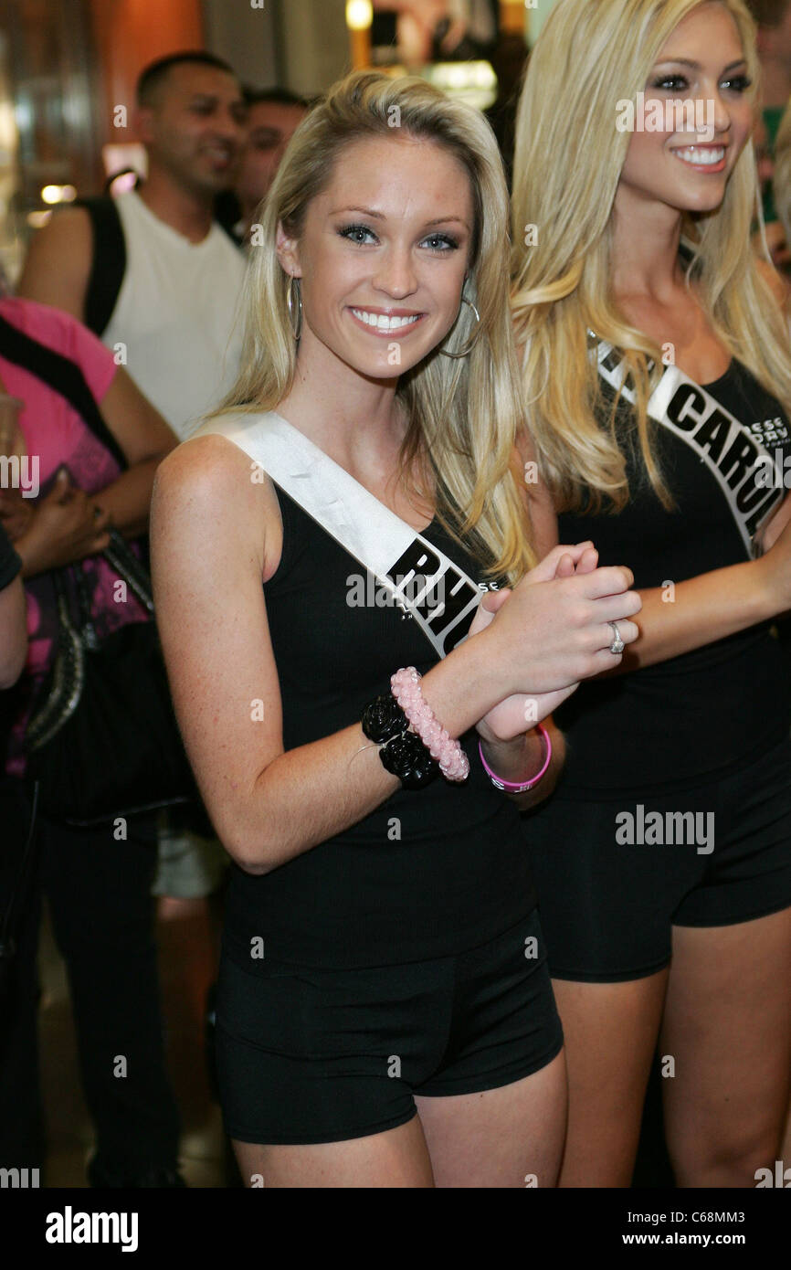 Miss Rhode Island USA, Kate McCaughey in attendance for Miss USA ...