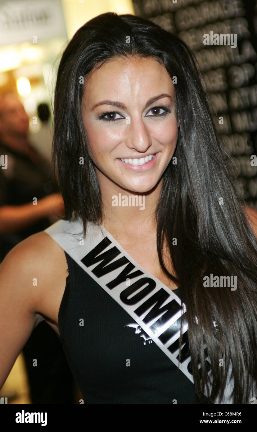 Miss Wyoming USA, Kaitlyn Davis in attendance for Miss USA Chinese ...