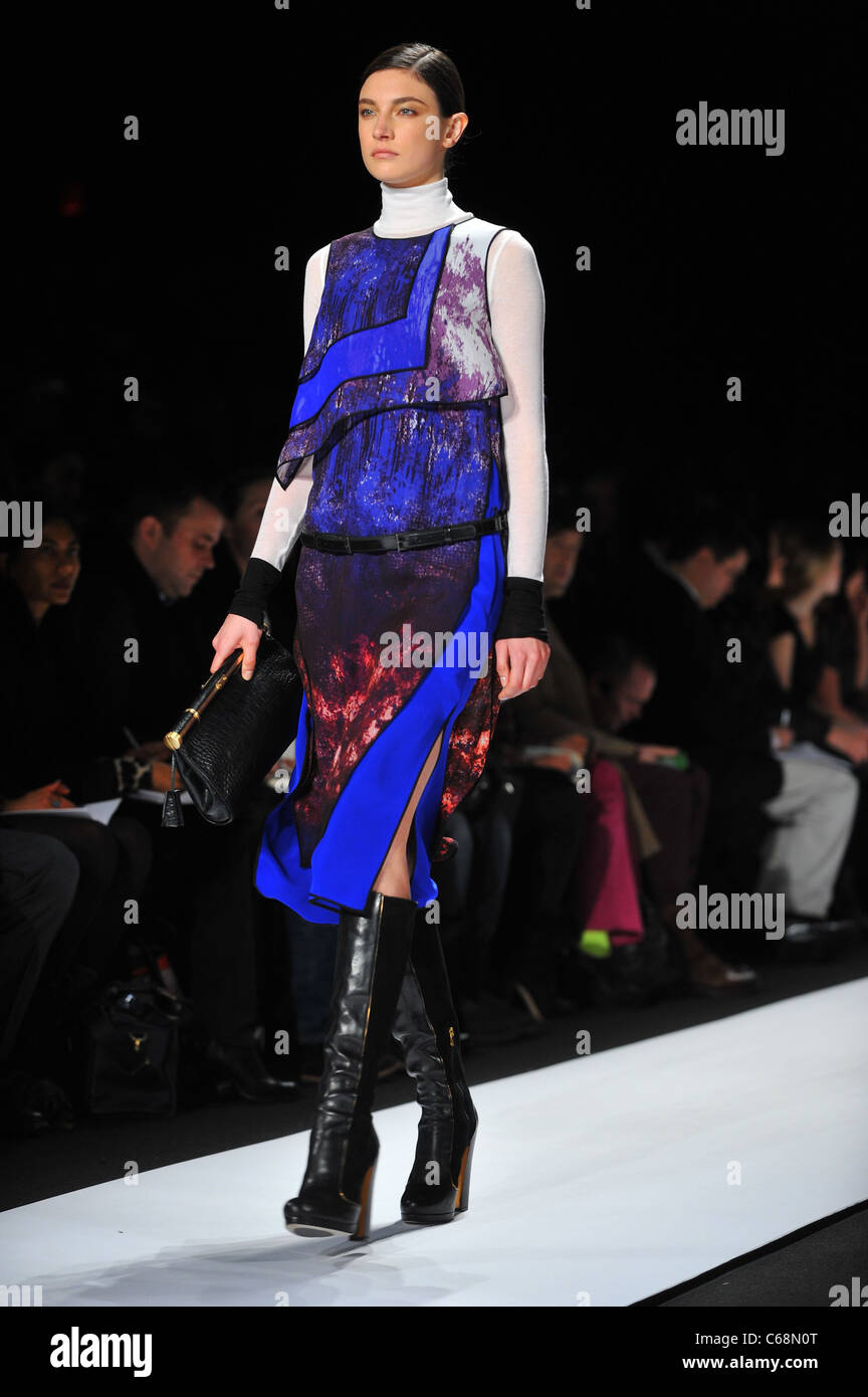 Model Jacquelyn Jablonski in attendance for BCBG MAX AZRIA Fall/Winter ...