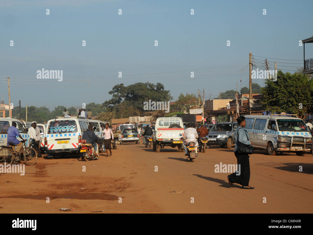 STREET SCENE IN KAMPALA, UGANDA Stock Photo - Alamy