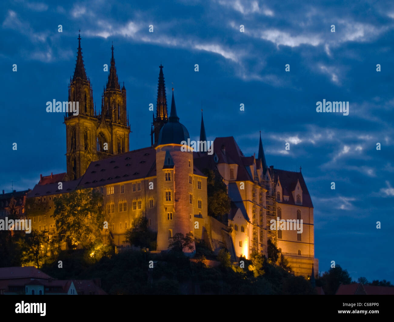 Albrechtsburg Castle, Meissen, Saxony, Germany, Europe Stock Photo - Alamy