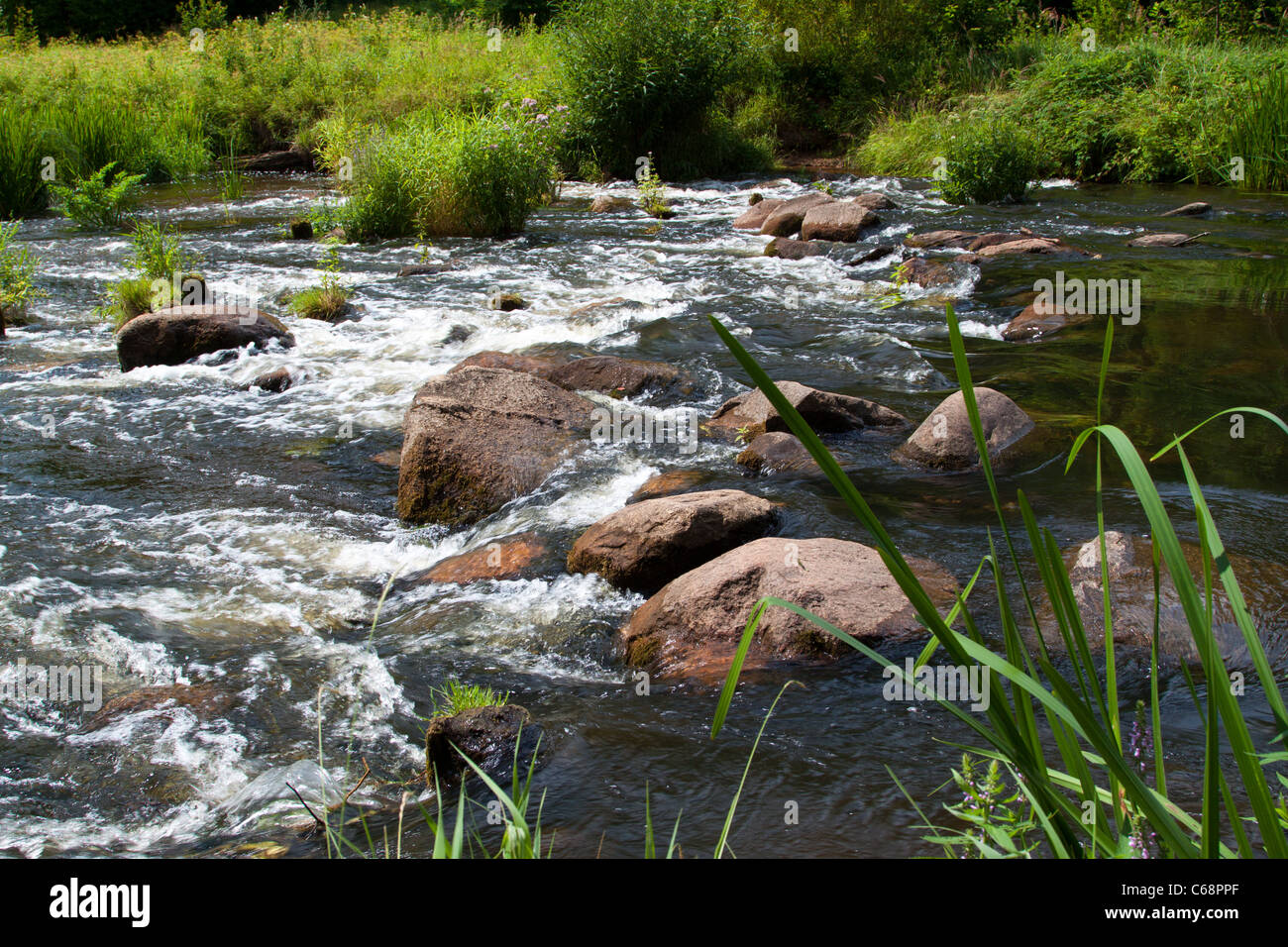 Fast Running Stream Stock Photo - Alamy