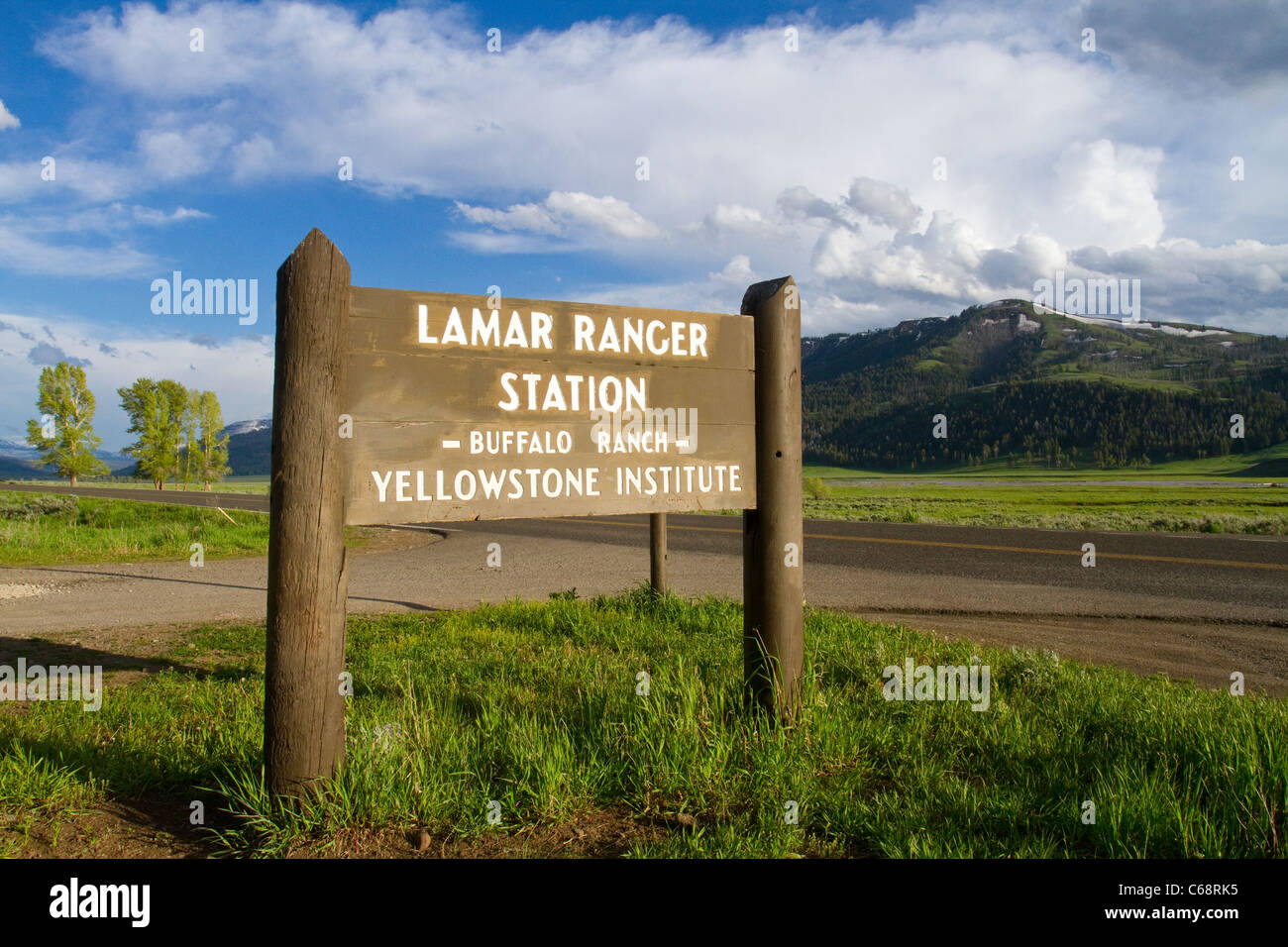 Lamar ranger station hi-res stock photography and images - Alamy