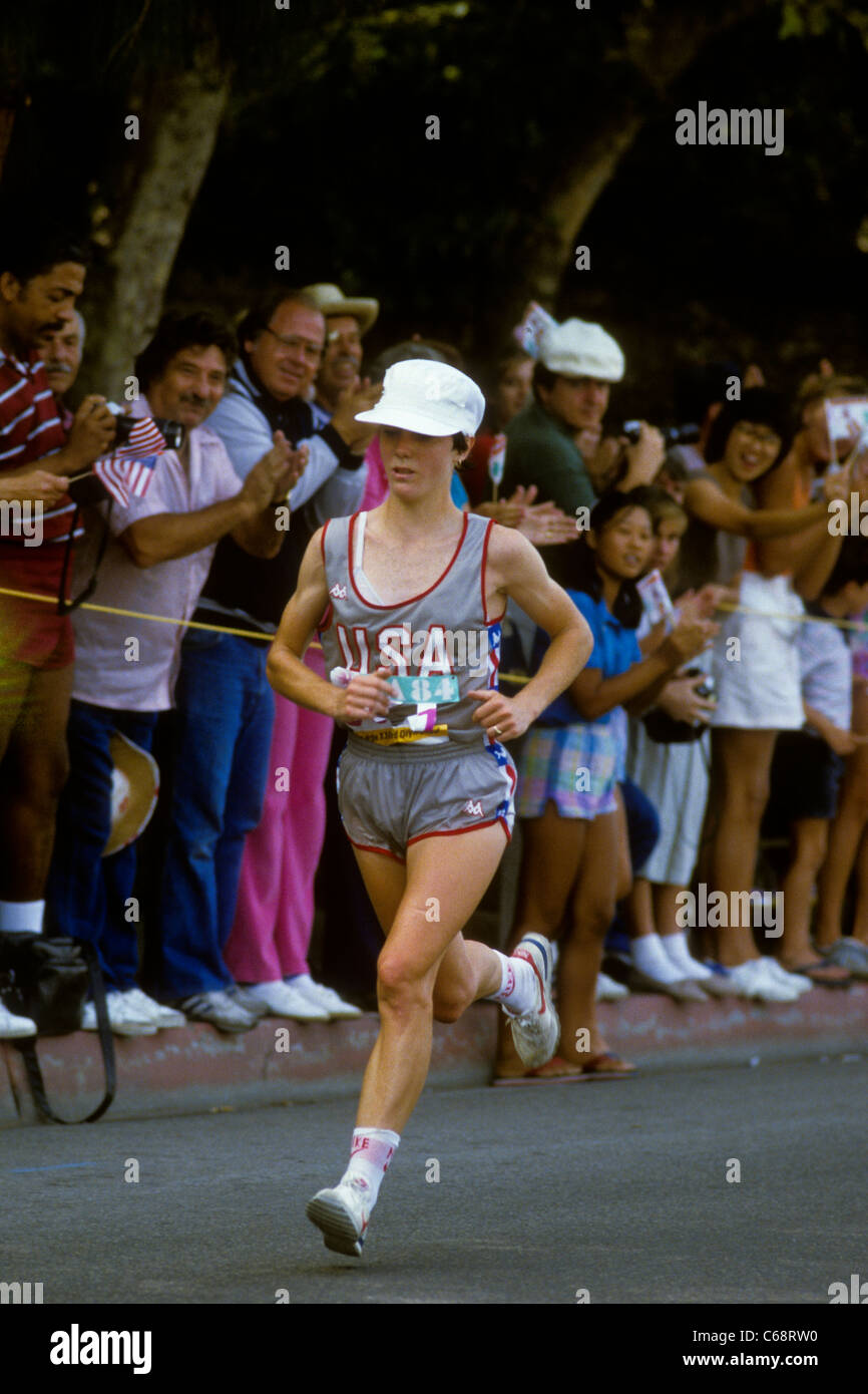 Joan benoit olympics 1984 hi-res stock photography and images - Alamy