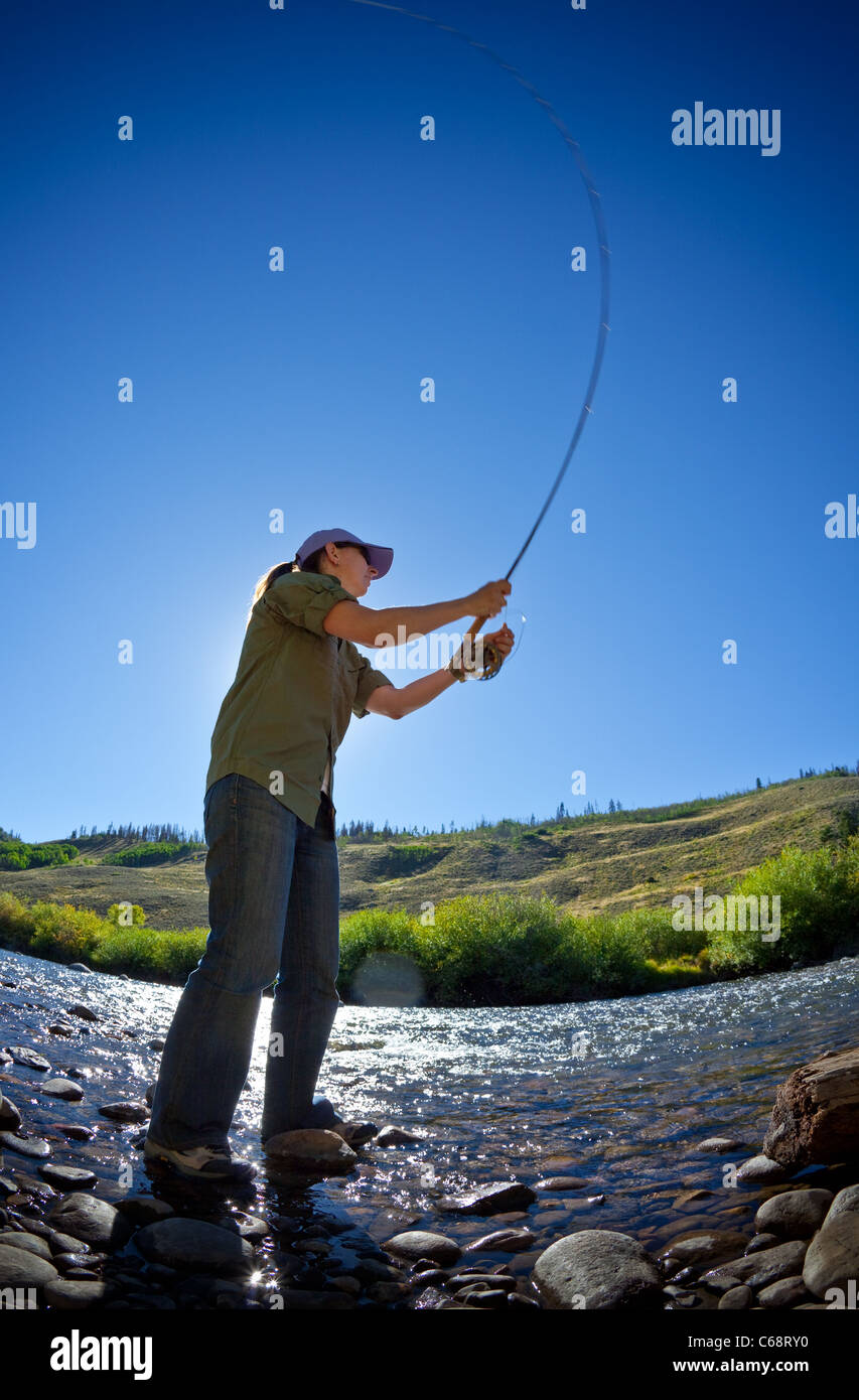 Casting a rod hi-res stock photography and images - Alamy