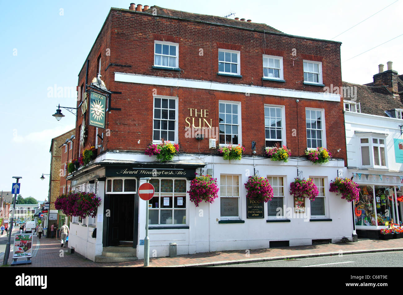 The Sun Hotel, High Street, Godalming, Surrey, England, United Kingdom ...