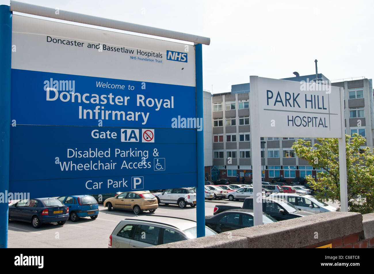 Doncaster Royal Infirmary Stock Photo - Alamy