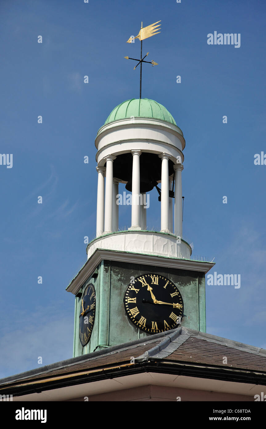 The 'Pepperpot' Clock Tower, High Street, Godalming, Surrey, England ...