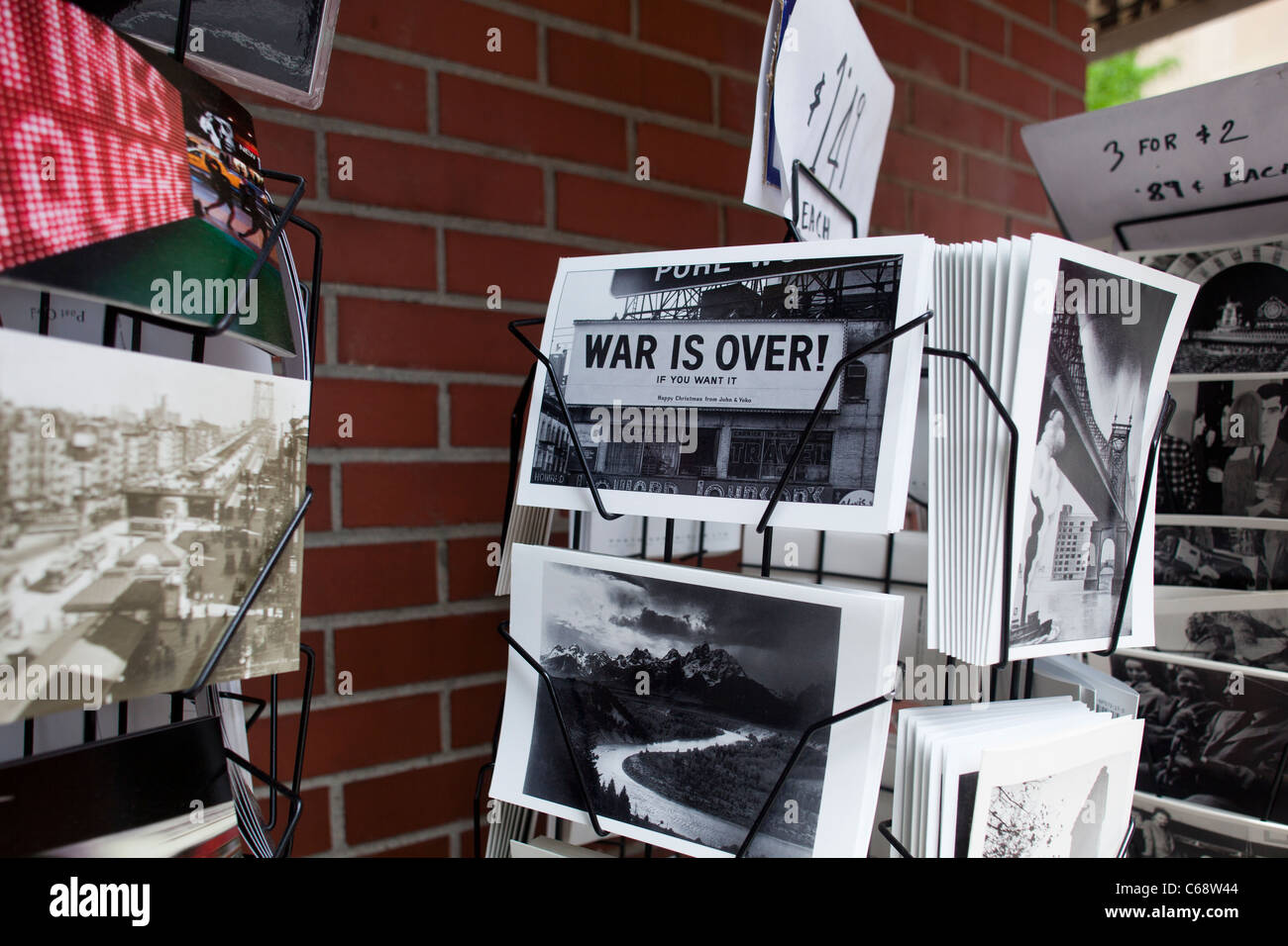 Postcard "War is Over! Stock Photo - Alamy