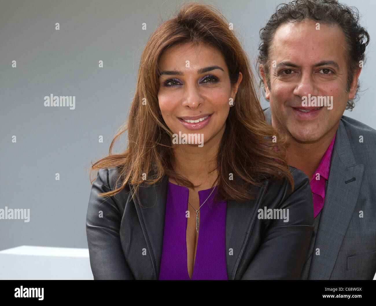 Sunita and Dev at the 28th Southport Flower Show Showground Victoria ...