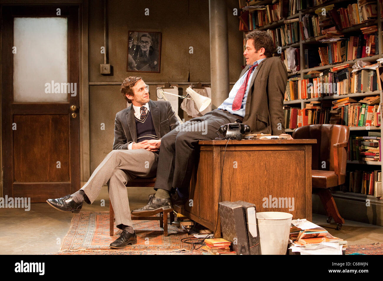 Actor Dominic West stars in Butley at the Duchess Theatre, London, UK ...