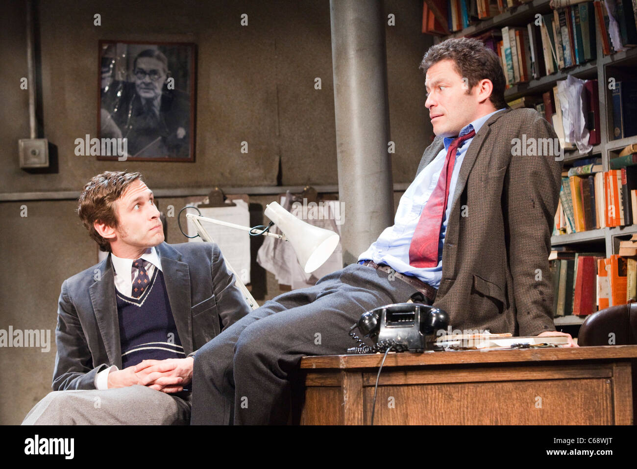 Actor Dominic West stars in Butley at the Duchess Theatre, London, UK ...