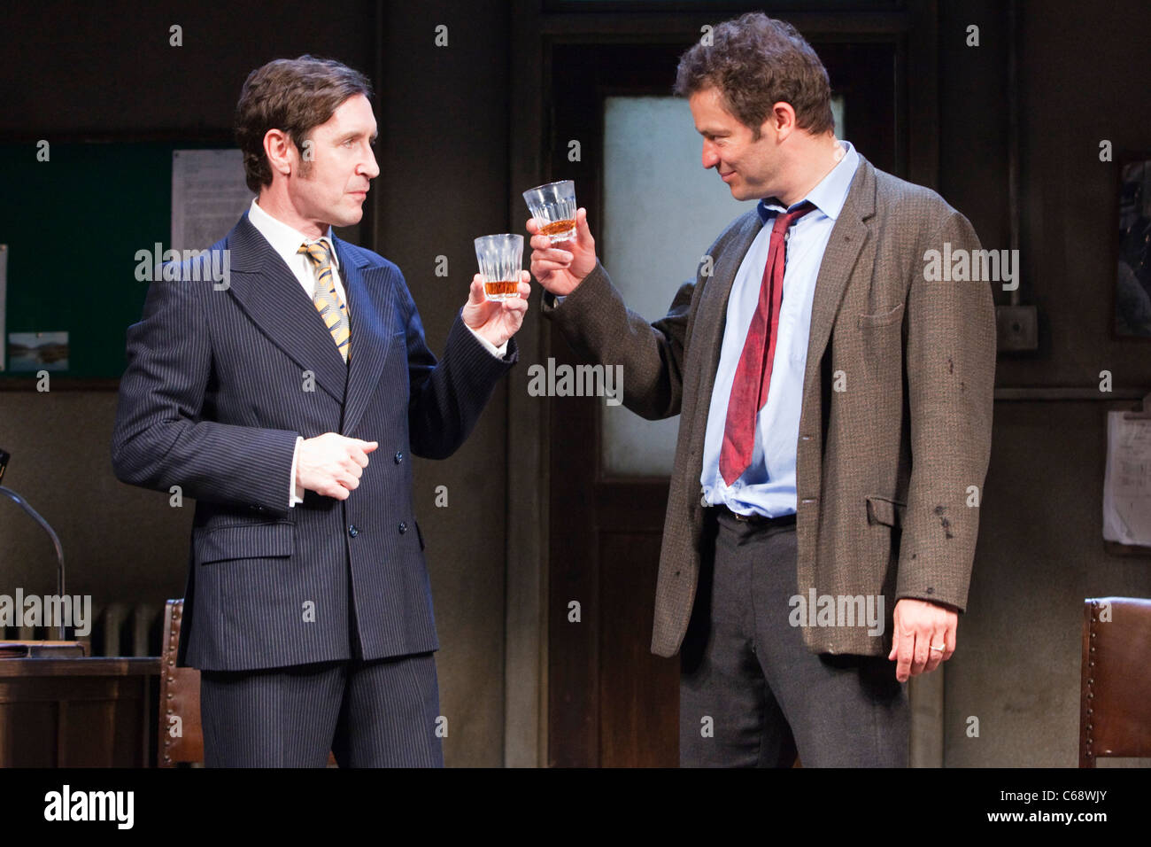 Actor Dominic West stars in Butley at the Duchess Theatre, London, UK ...