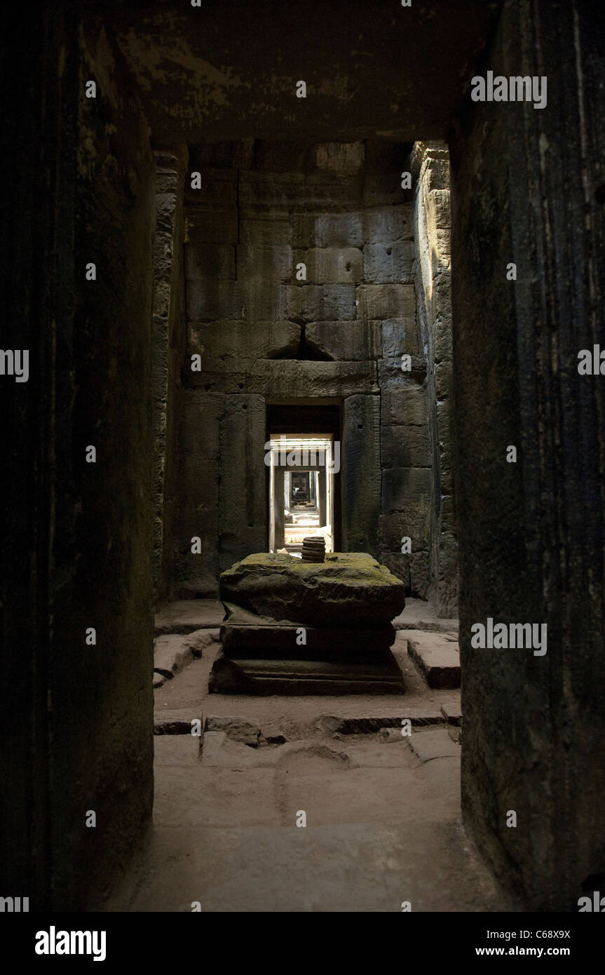 Angkor Wat Interior Cambodia Stock Photo - Alamy