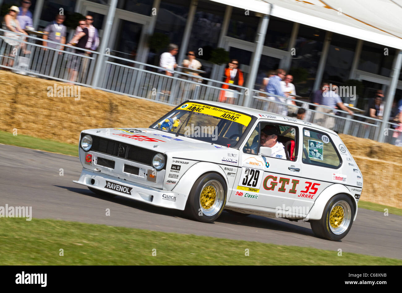 1979 Volkswagen MK1 Golf, KWL Motorsport's Group 4 car. 2011 Goodwood ...