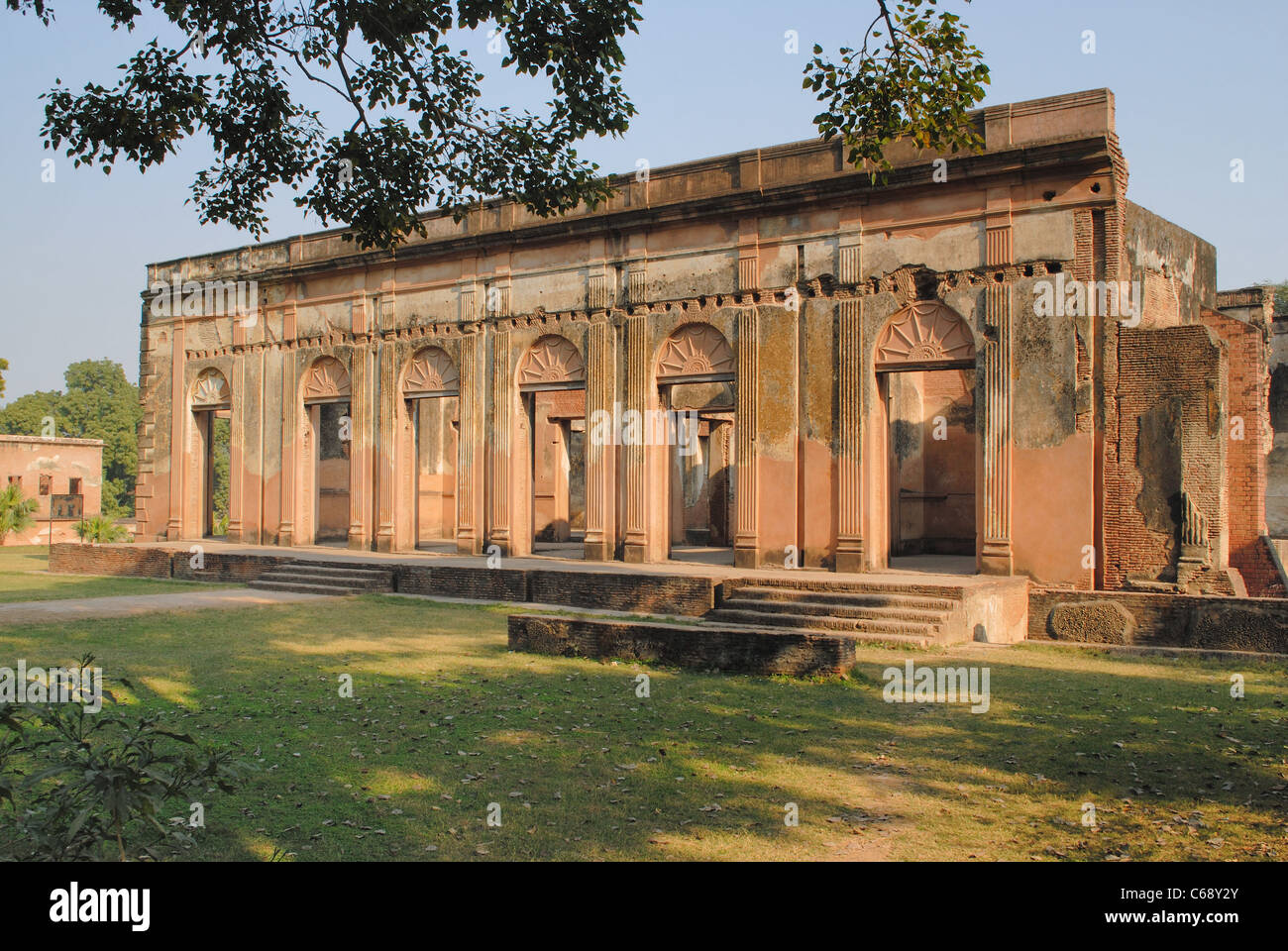 Ruins of British Residency, Lucknow, Uttar Pradesh, India Stock Photo ...