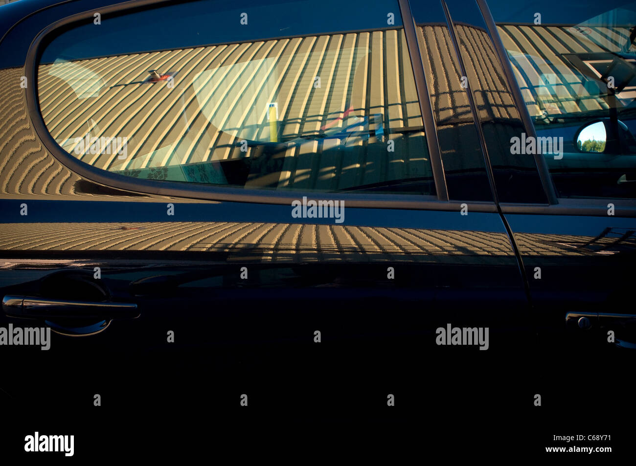 Car reflection industrial unit hi-res stock photography and images - Alamy