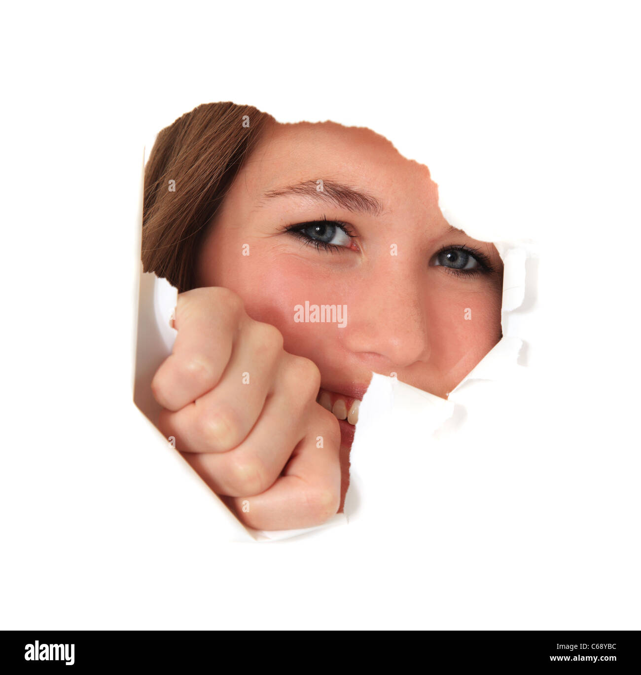 Caged girl hi-res stock photography and images - Alamy