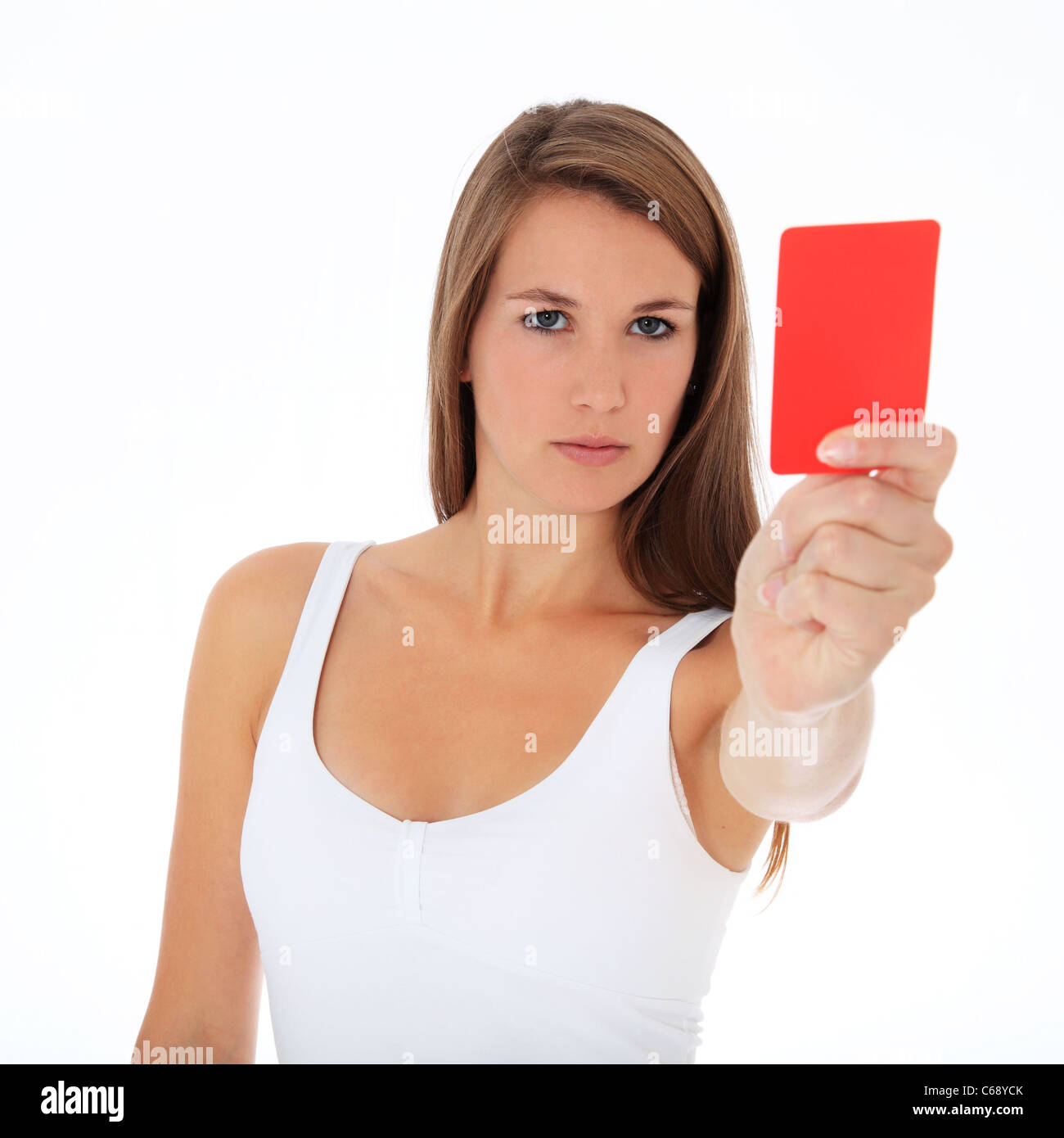Red card for hi-res stock photography and images - Alamy